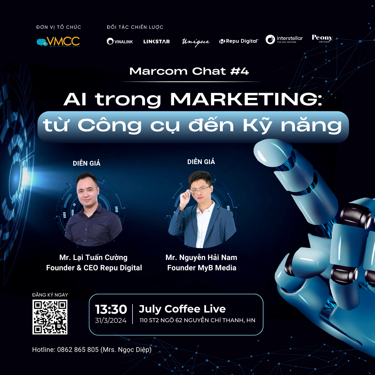 [VMCC] MARCOM CHAT #04: AI TRONG MARKETING. TỪ CÔNG CỤ ĐẾN KỸ NĂNG